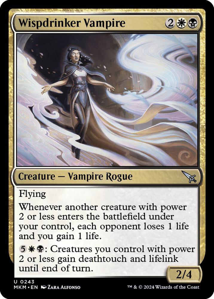 Wispdrinker Vampire - Murders at Karlov Manor - Magic: The Gathering ...
