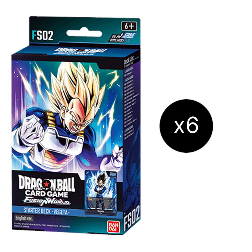 Starter Deck 2: Vegeta Display - Starter Deck 2: Vegeta - Dragon Ball ...