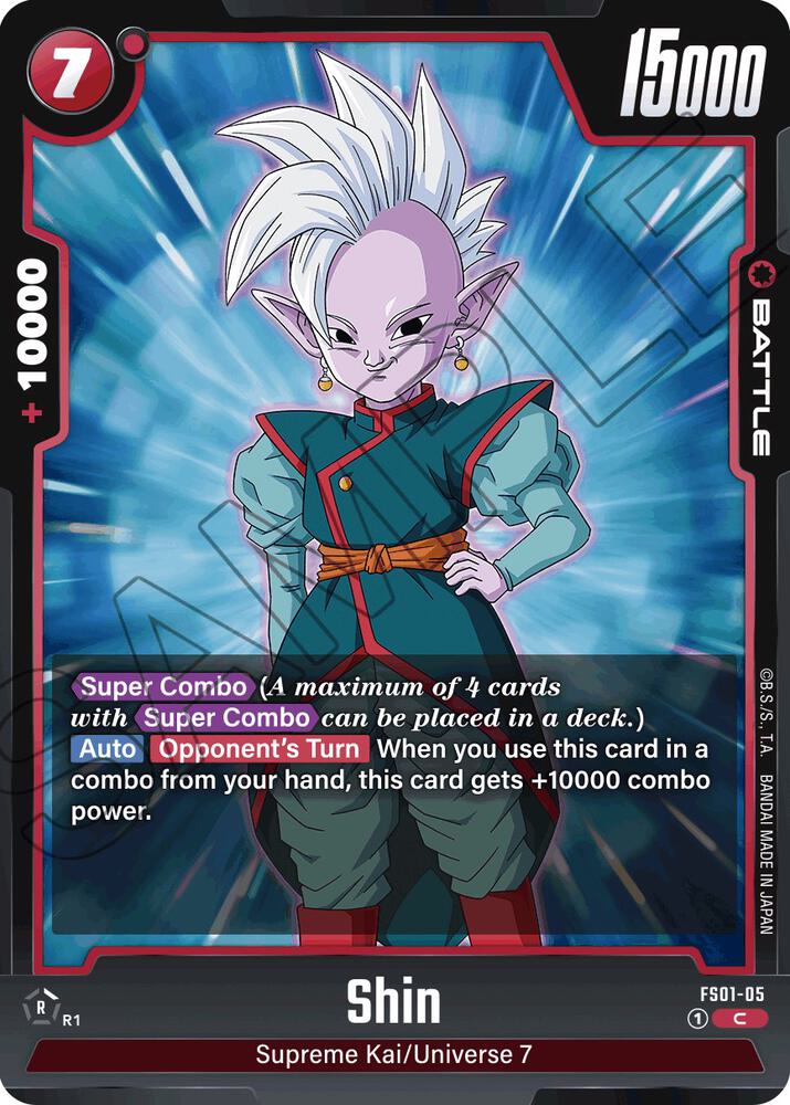 Shin - Starter Deck 1: Son Goku - Dragon Ball Super: Fusion World ...