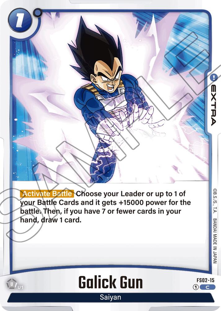 Galick Gun - Starter Deck 2: Vegeta - Dragon Ball Super: Fusion World ...