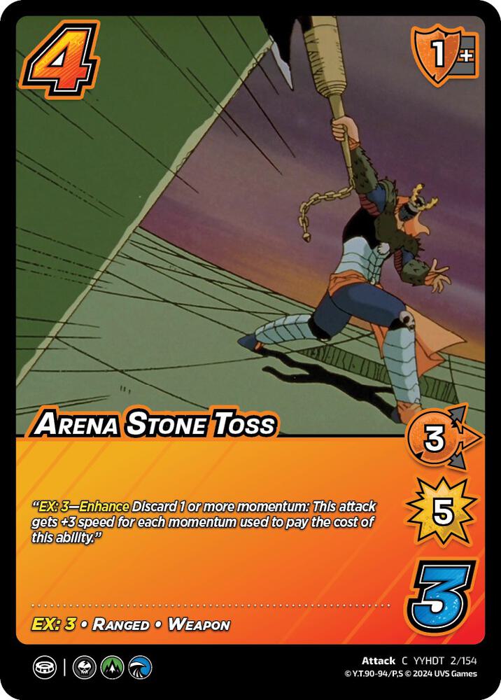 Arena Stone Toss - Yu Yu Hakusho: Dark Tournament - UniVersus ...