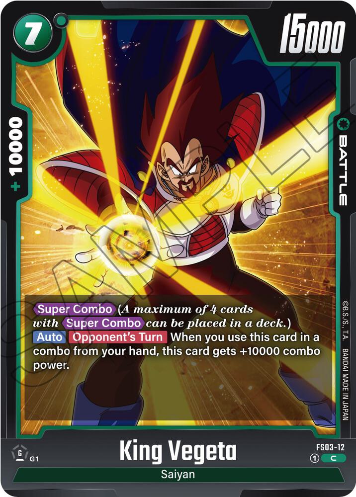 Vegeta - FS03-11 - Starter Deck 3: Broly - Dragon Ball Super: Fusion World