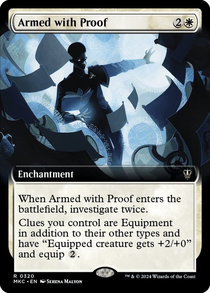 Armed with Proof (Extended Art) - Commander: Murders at Karlov Manor ...