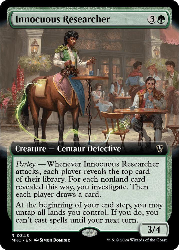 Innocuous Researcher (Extended Art) - Commander: Murders at Karlov ...