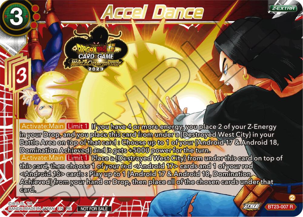 Accel Dance (2023 World Championship Z-Extra Card Set) - Tournament ...
