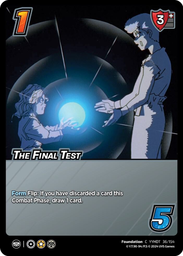 The Final Test - Yu Yu Hakusho: Dark Tournament - UniVersus - TCGplayer.com