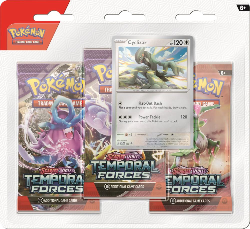 Temporal Forces 3 Pack Blister [Cleffa] - SV05: Temporal Forces ...