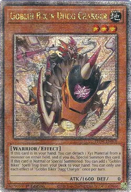 Goblin Biker Dugg Charger (Quarter Century Secret Rare) - Phantom ...