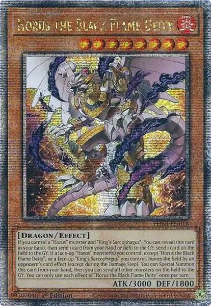 Horus the Black Flame Deity (Quarter Century Secret Rare) - Phantom ...