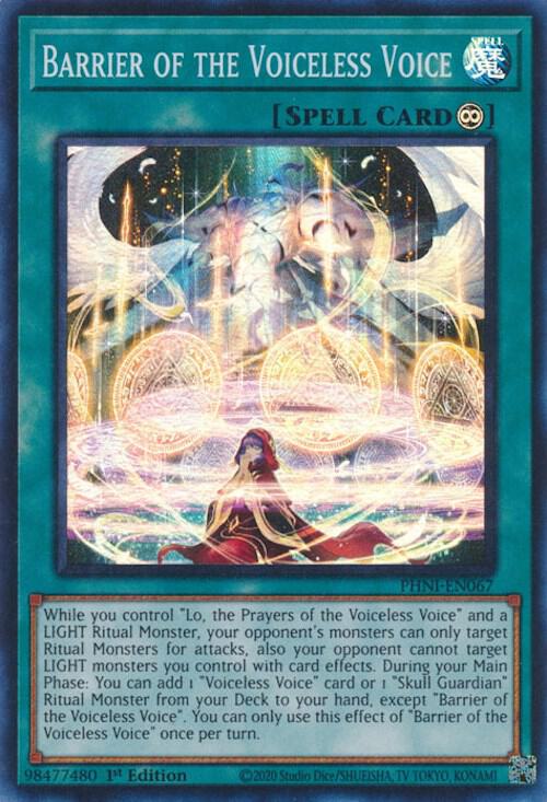Barrier of the Voiceless Voice - Phantom Nightmare - YuGiOh - TCGplayer.com