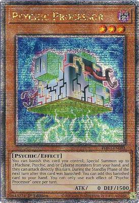 Psychic Processor (Quarter Century Secret Rare) - Phantom Nightmare ...