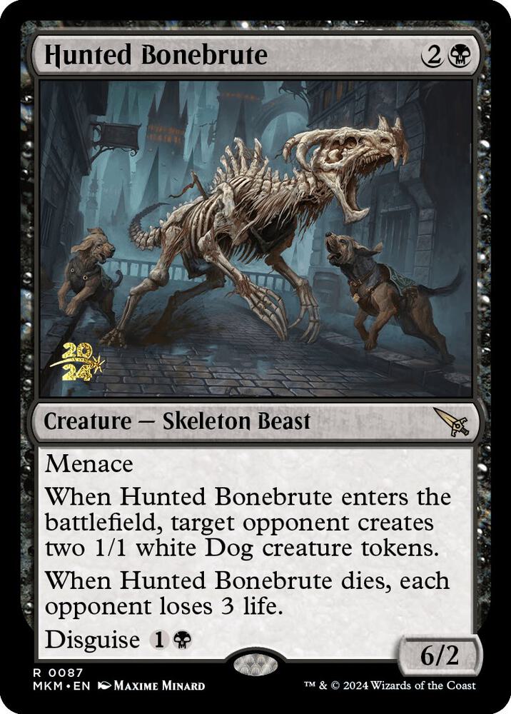 Hunted Bonebrute - Prerelease Cards - Magic: The Gathering