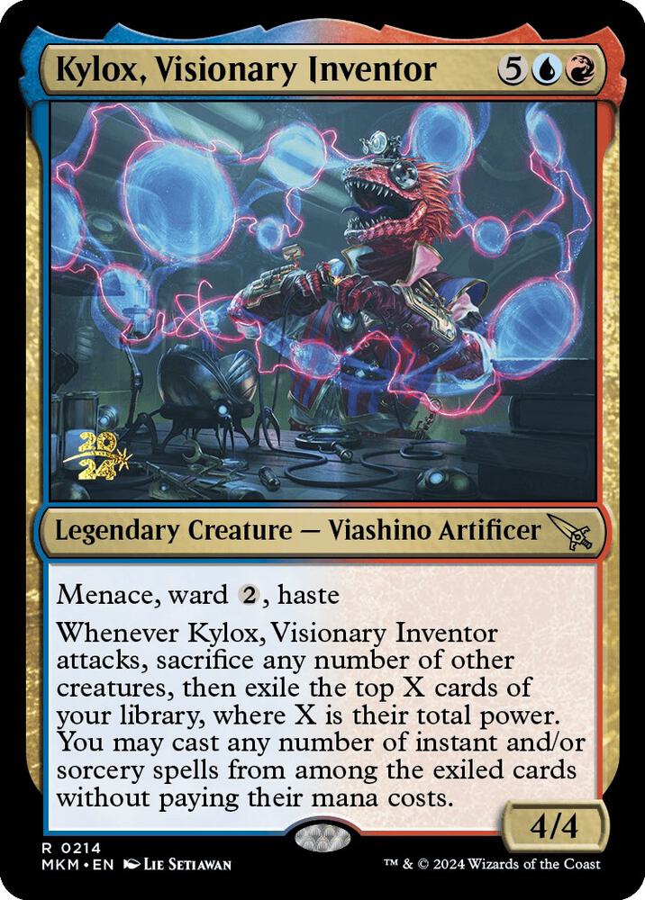 Kylox, Visionary Inventor - Prerelease Cards - Magic: The Gathering ...