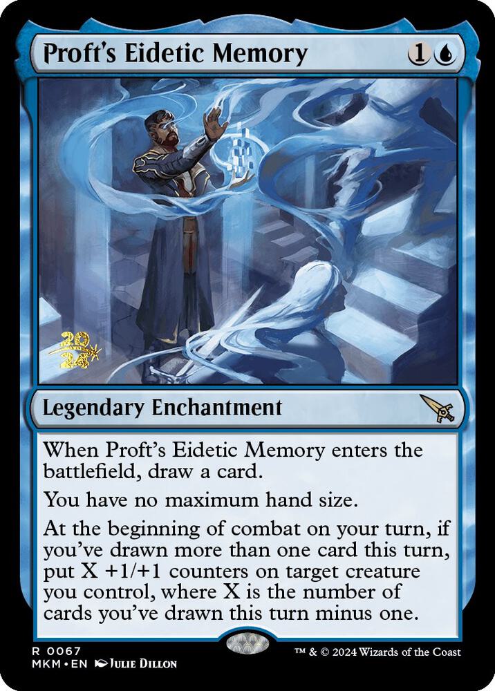 Proft's Eidetic Memory - Prerelease Cards - Magic: The Gathering - TCGplayer.com