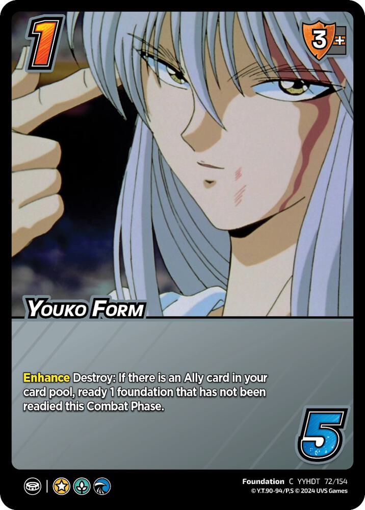 Youko Form - Yu Yu Hakusho: Dark Tournament - UniVersus - TCGplayer.com