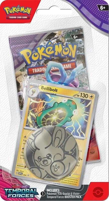 Temporal Forces Single Pack Blister [Bellibolt] - SV05: Temporal Forces - Pokemon - TCGplayer.com