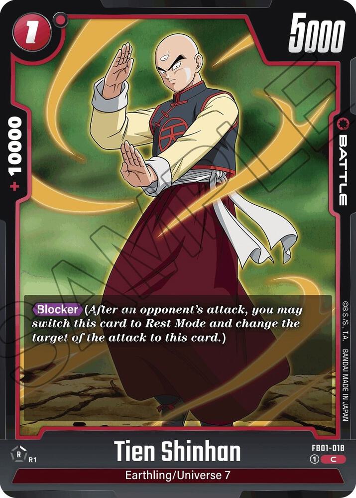 Tien Shinhan - FB01-018 - Awakened Pulse - Dragon Ball Super: Fusion ...