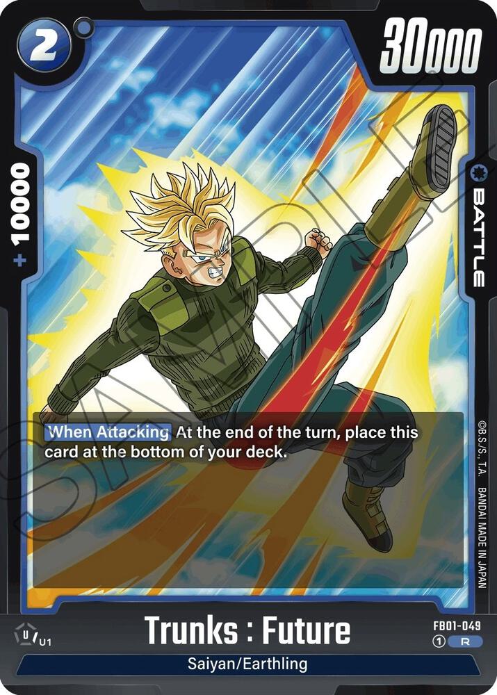 Trunks : Future - FB01-049 - Awakened Pulse - Dragon Ball Super: Fusion World - TCGplayer.com