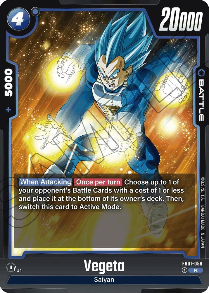 Vegeta - FB01-059 - Awakened Pulse - Dragon Ball Super: Fusion World - TCGplayer.com