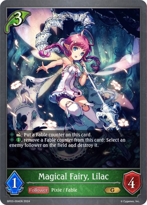 Magical Fairy, Lilac - BP03: Flame of Laevateinn - Shadowverse: Evolve - TCGplayer.com