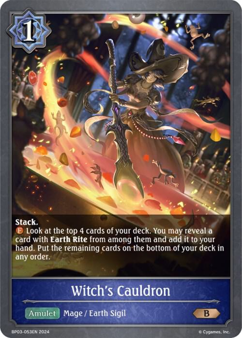 Witch's Cauldron - BP03: Flame of Laevateinn - Shadowverse: Evolve - TCGplayer.com