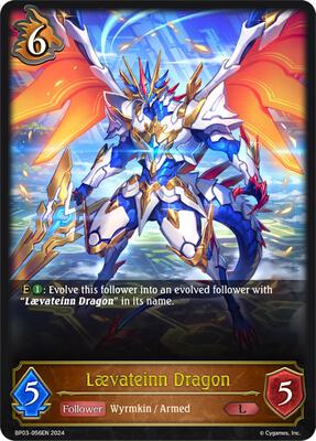 Laevateinn Dragon - BP03: Flame of Laevateinn - Shadowverse: Evolve - TCGplayer.com