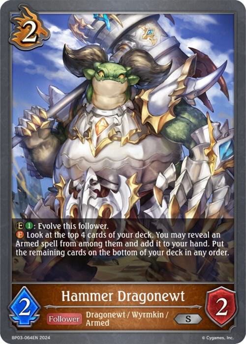 Hammer Dragonewt (Evolved) - BP03: Flame of Laevateinn - Shadowverse: Evolve - TCGplayer.com