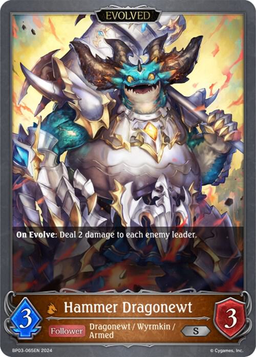 Hammer Dragonewt (Evolved) - BP03: Flame of Laevateinn - Shadowverse: Evolve - TCGplayer.com