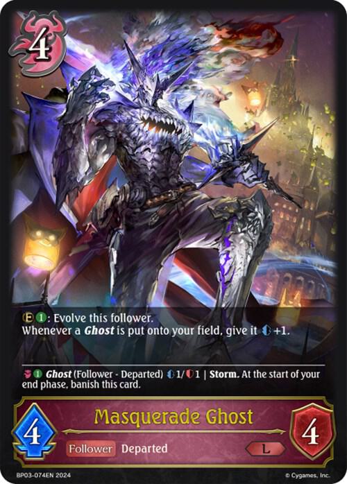 Masquerade Ghost - BP03: Flame of Laevateinn - Shadowverse: Evolve - TCGplayer.com