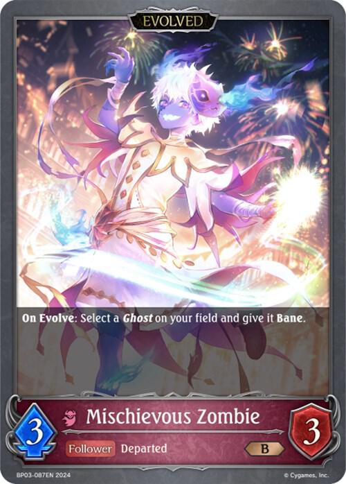 Mischievous Zombie (Evolved) - BP03: Flame of Laevateinn - Shadowverse: Evolve - TCGplayer.com
