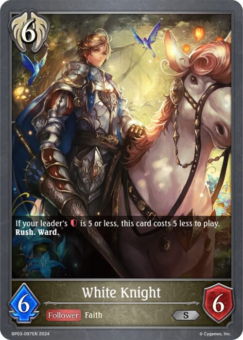 White Knight - BP03: Flame of Laevateinn - Shadowverse: Evolve - TCGplayer.com