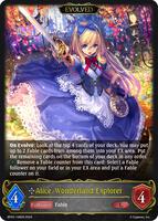 Alice, Wonderland Explorer (Evolved) - BP03: Flame of Laevateinn - Shadowverse: Evolve ...