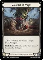 Gauntlet of Might - Blitz Deck: Heavy Hitters - Rhinar - Flesh and ...