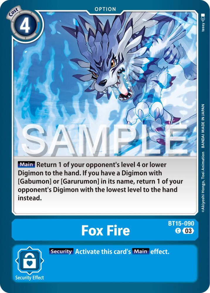 Fox Fire - Exceed Apocalypse - Digimon Card Game - TCGplayer.com