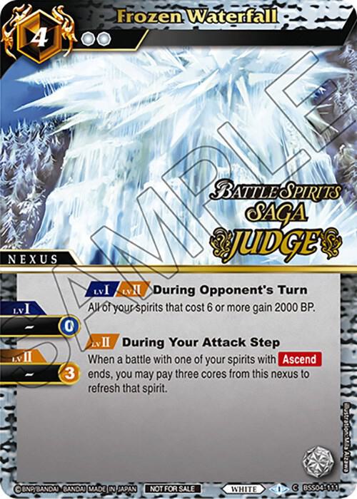 Frozen Waterfall (Judge Pack 2024 Vol. 1) - Launch & Event Promos ...