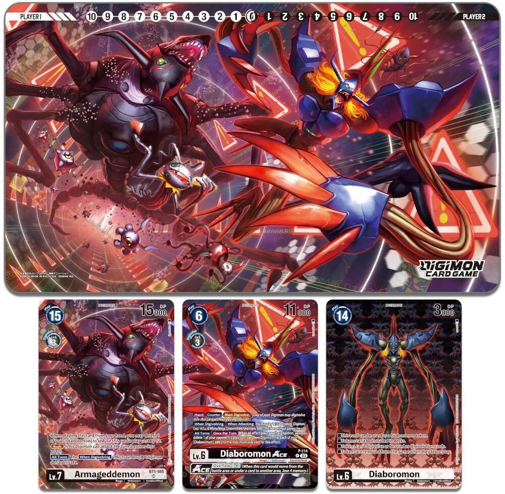 Digimon Tamer Goods Diaboromon Set - Bandai Supply Bundles - Supply ...