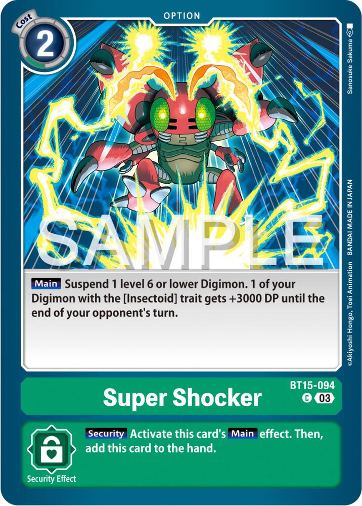 Super Shocker - Exceed Apocalypse - Digimon Card Game - TCGplayer.com