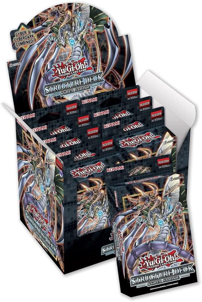 Cyber Strike Structure Deck Display [1st Edition] - Structure Deck ...