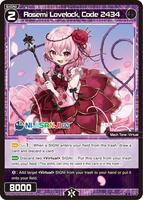 Rosemi Lovelock, Code 2434 - Collab Booster: Nijisanji Diva - WIXOSS ...