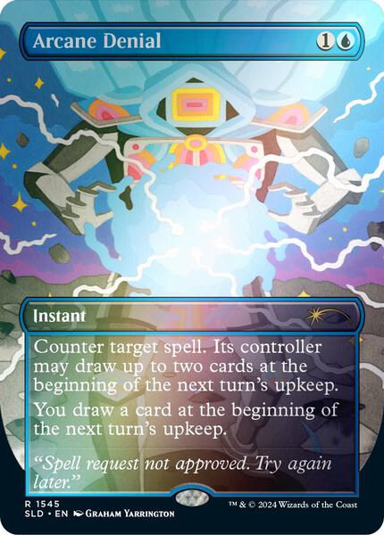 Arcane Denial (1545) (Rainbow Foil) - Secret Lair Drop Series - Magic ...