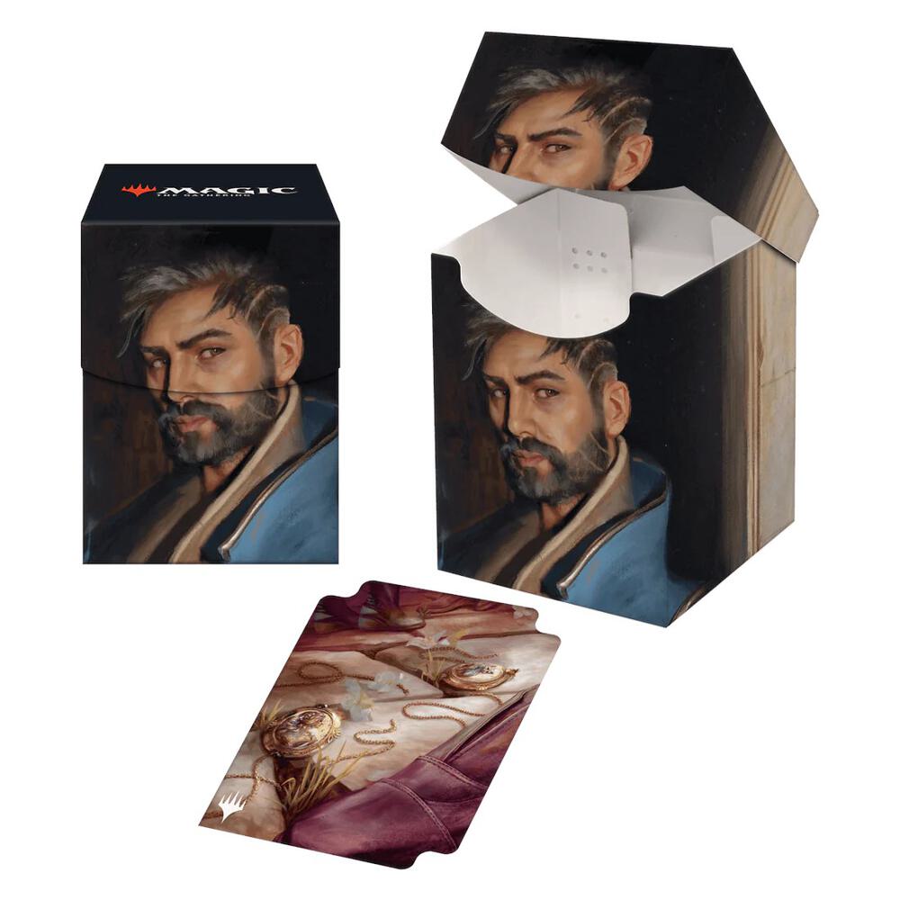 Murders at Karlov Manor Alquist Proft, Master Sleuth 100+ Deck Box for Magic: The Gathering ...