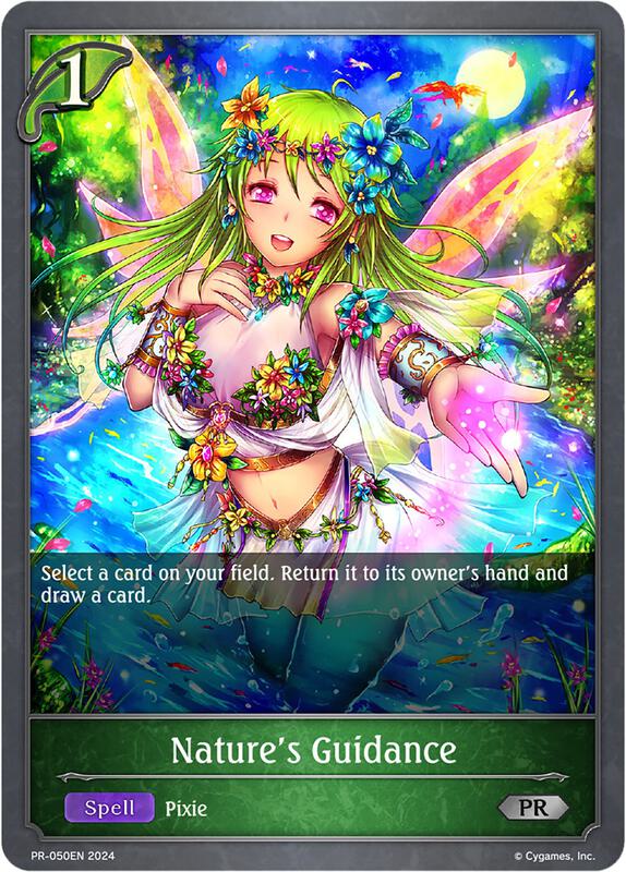 Nature's Guidance (PR-050EN) - Shadowverse: Evolve Promo Cards - Shadowverse: Evolve - TCGplayer.com
