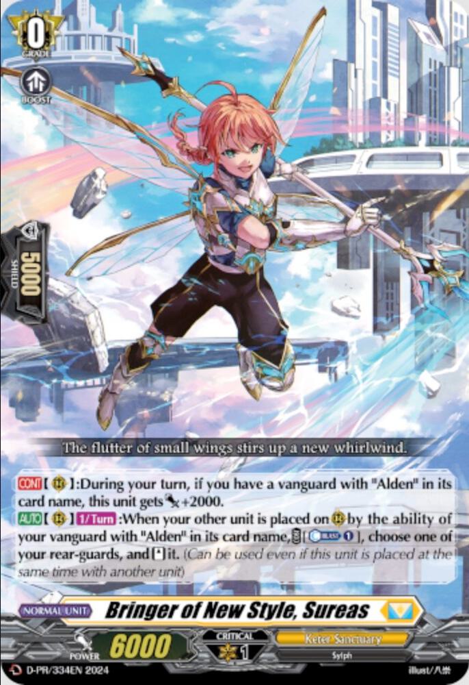 Bringer of New Style, Sureas - D Promo Cards - Cardfight Vanguard ...