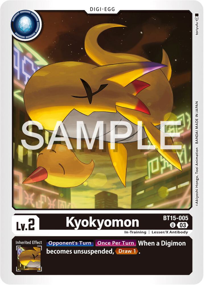 Kyokyomon - Exceed Apocalypse - Digimon Card Game - TCGplayer.com
