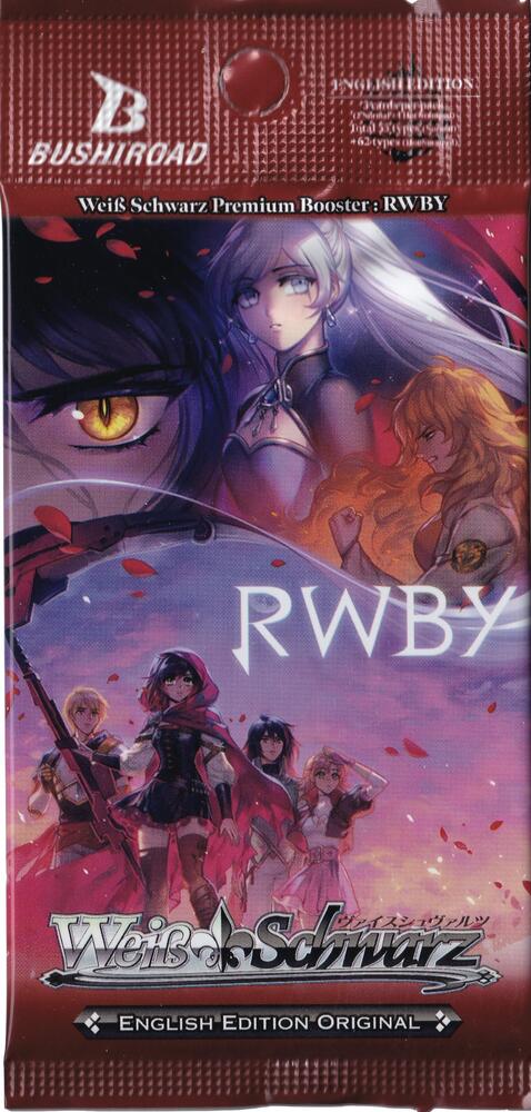 RWBY Premium Booster Pack - RWBY Premium Booster - Weiss Schwarz ...