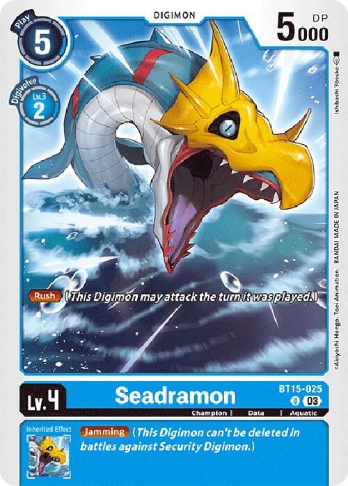 MegaSeadramon - Exceed Apocalypse - Digimon Card Game - TCGplayer.com
