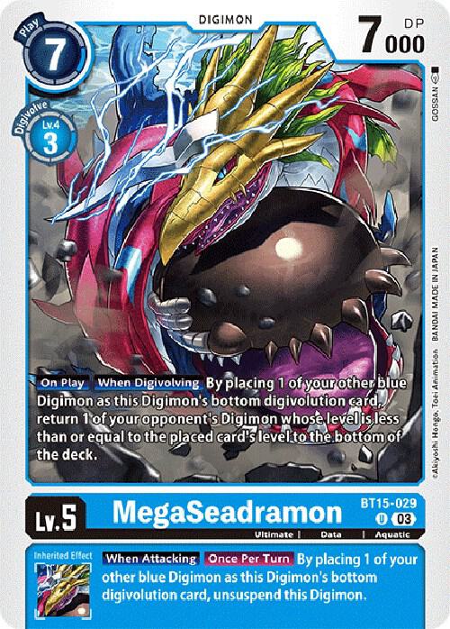 MegaSeadramon - Exceed Apocalypse - Digimon Card Game - TCGplayer.com