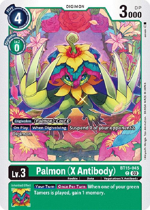 Palmon (X Antibody) - Exceed Apocalypse - Digimon Card Game - TCGplayer.com
