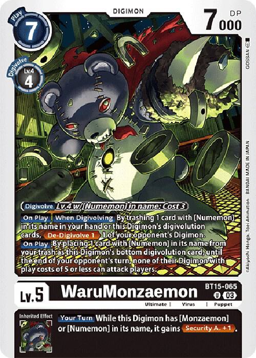 WaruSeadramon - Exceed Apocalypse - Digimon Card Game - TCGplayer.com