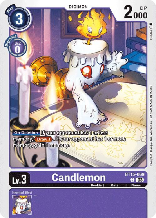 Candlemon - Exceed Apocalypse - Digimon Card Game - TCGplayer.com